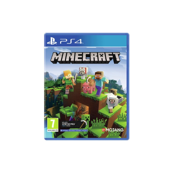 משחק Minecraft Starter Collection - PS4 | Office Depot